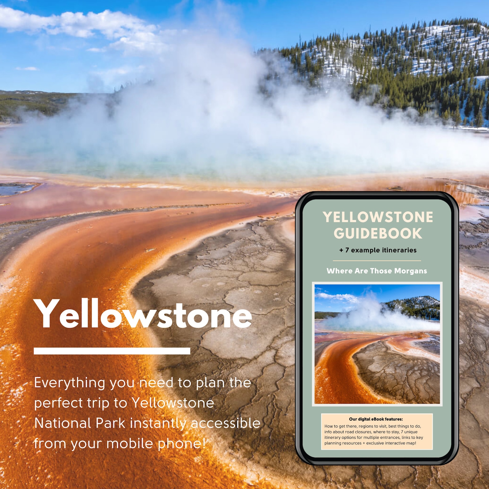 Yellowstone National Park Guidebook (digital Ebook) - Etsy