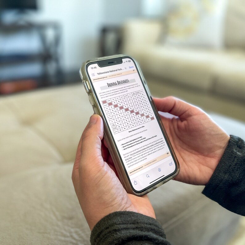 Yellowstone National Park Guidebook digital Ebook - Etsy