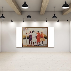 Bus Stop- Black Wall Art by Arthello Beck Jr, Black Culture Art, Black ...