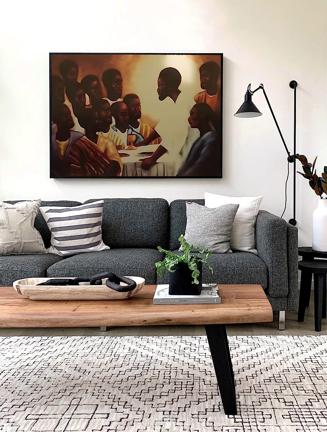 The Lord's Supper Black Wall Art by Arthello Beck Jr, Black Religious ...