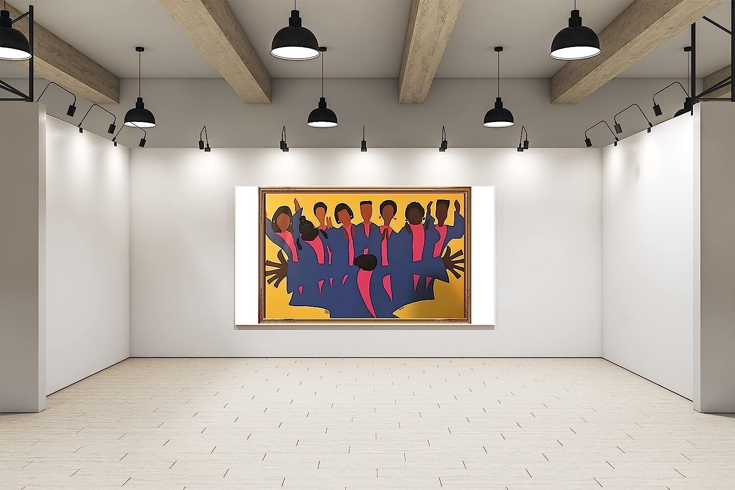 Praise Him Art, Black Wall Art by Walt Griggs, Black Religious Art ...