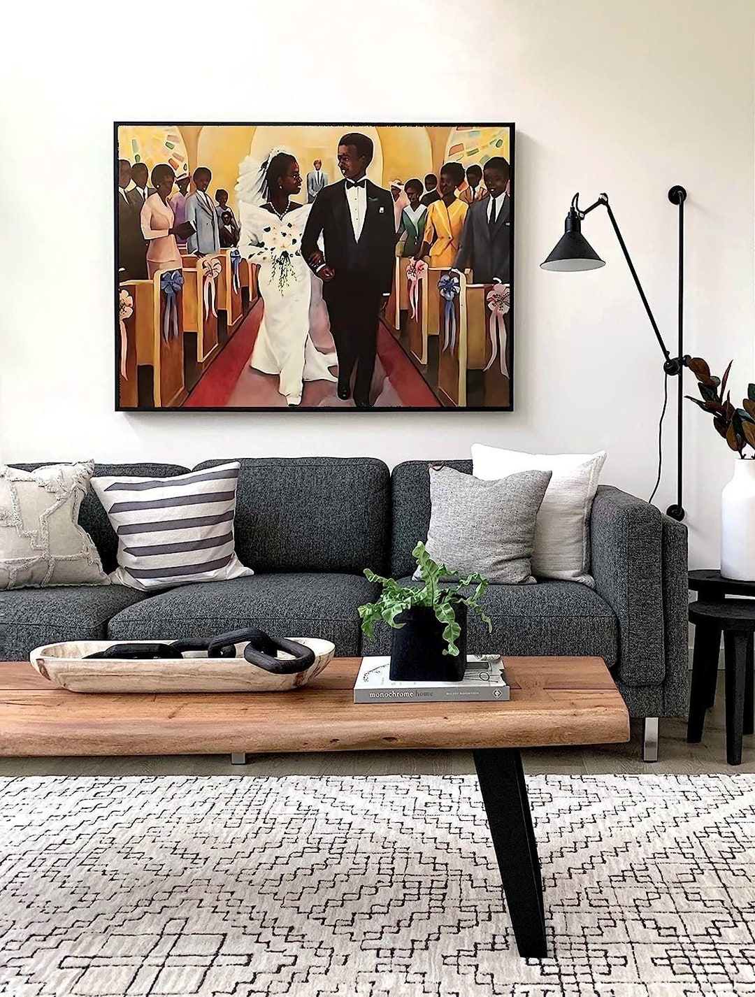 Black Wall Art by Arthello Beck Jr., Marriage Wall Art, Wedding Art ...