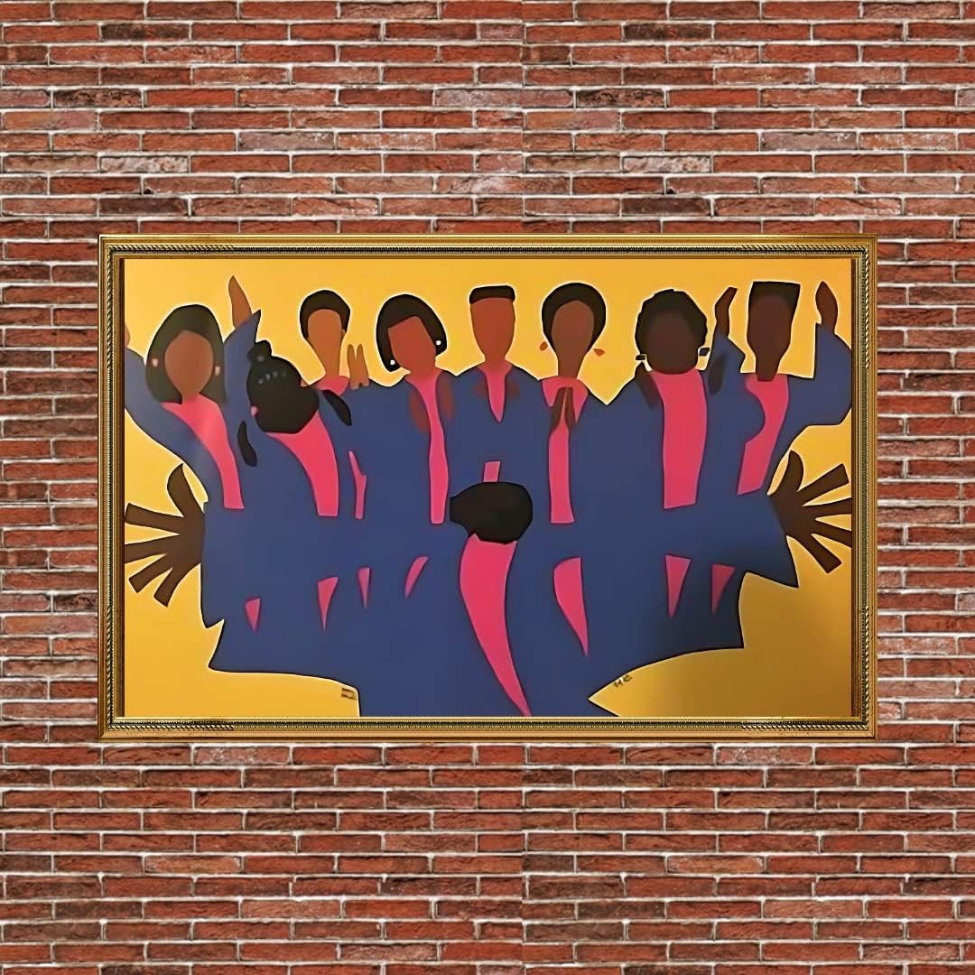 Praise Him Art, Black Wall Art by Walt Griggs, Black Religious Art ...