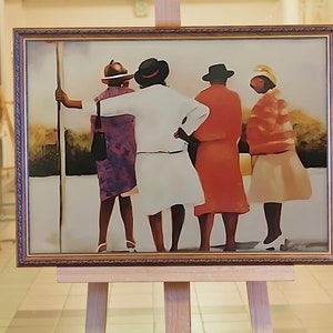 Bus Stop- Black Wall Art by Arthello Beck Jr, Black Culture Art, Black ...