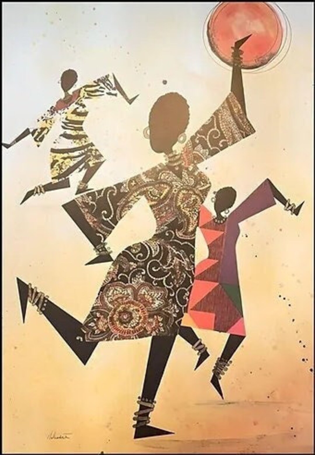 Inkera / Black Art / African American Art / African Art / Lithograph ...
