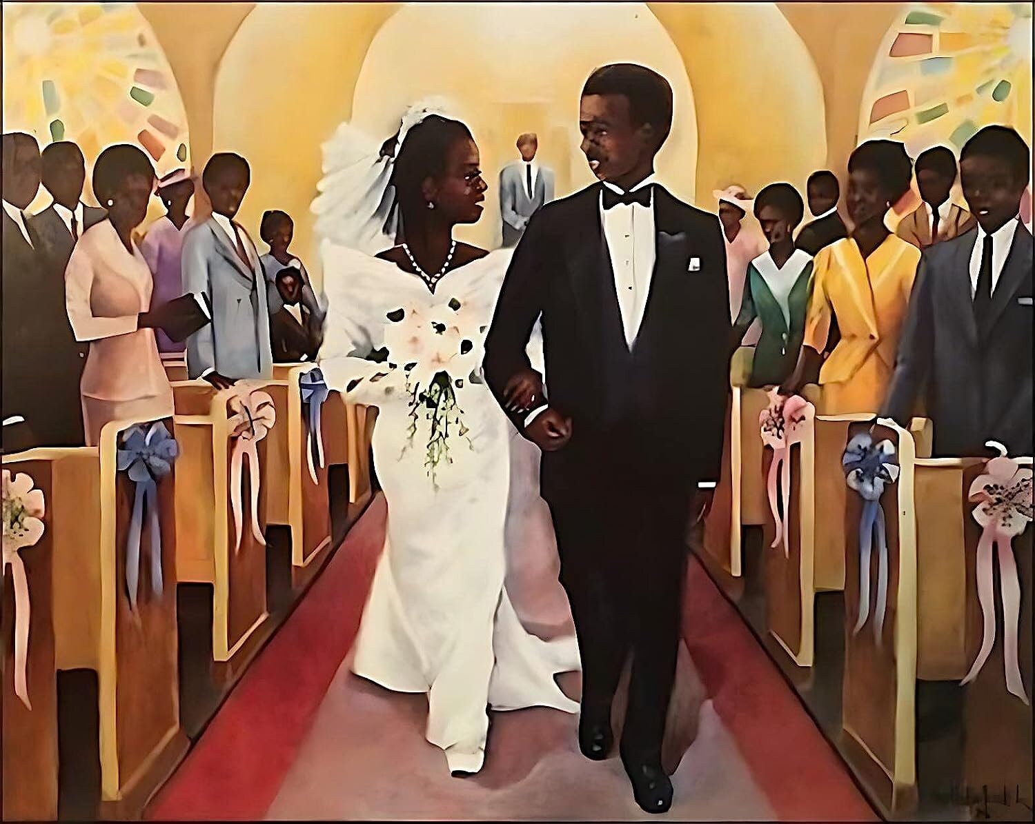 Black Wall Art by Arthello Beck Jr., Marriage Wall Art, Wedding Art ...