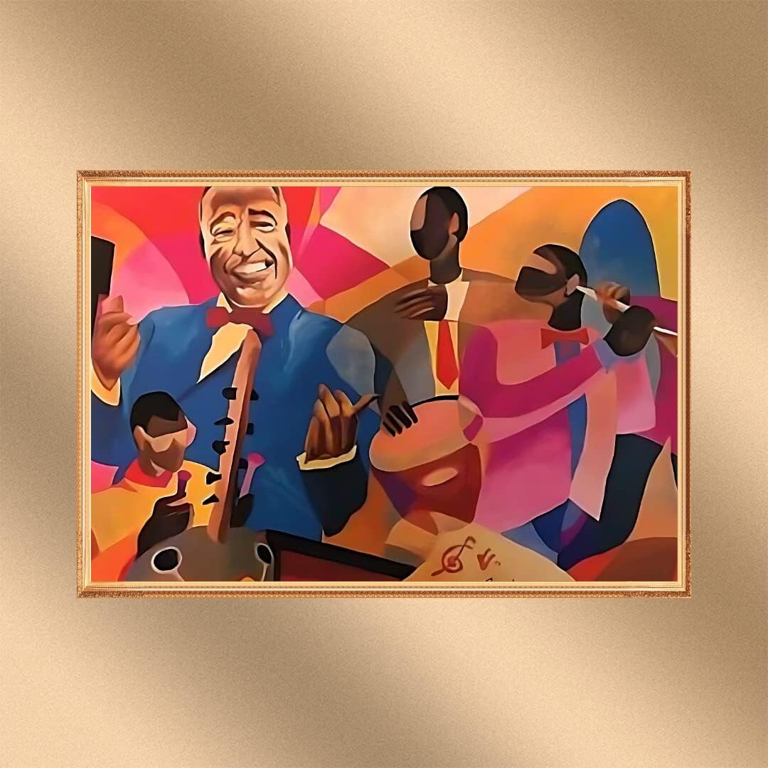 The Duke - Black Wall Art by Taylor Gurley / Duke Ellington / Jazz ...