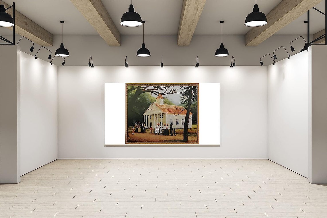 Sunrise Service - Black Wall Art by Arthello Beck Jr, Black Religious ...