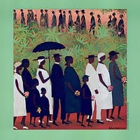 Funeral Procession (LG) / Ellis Wilson / Black Art / African American ...