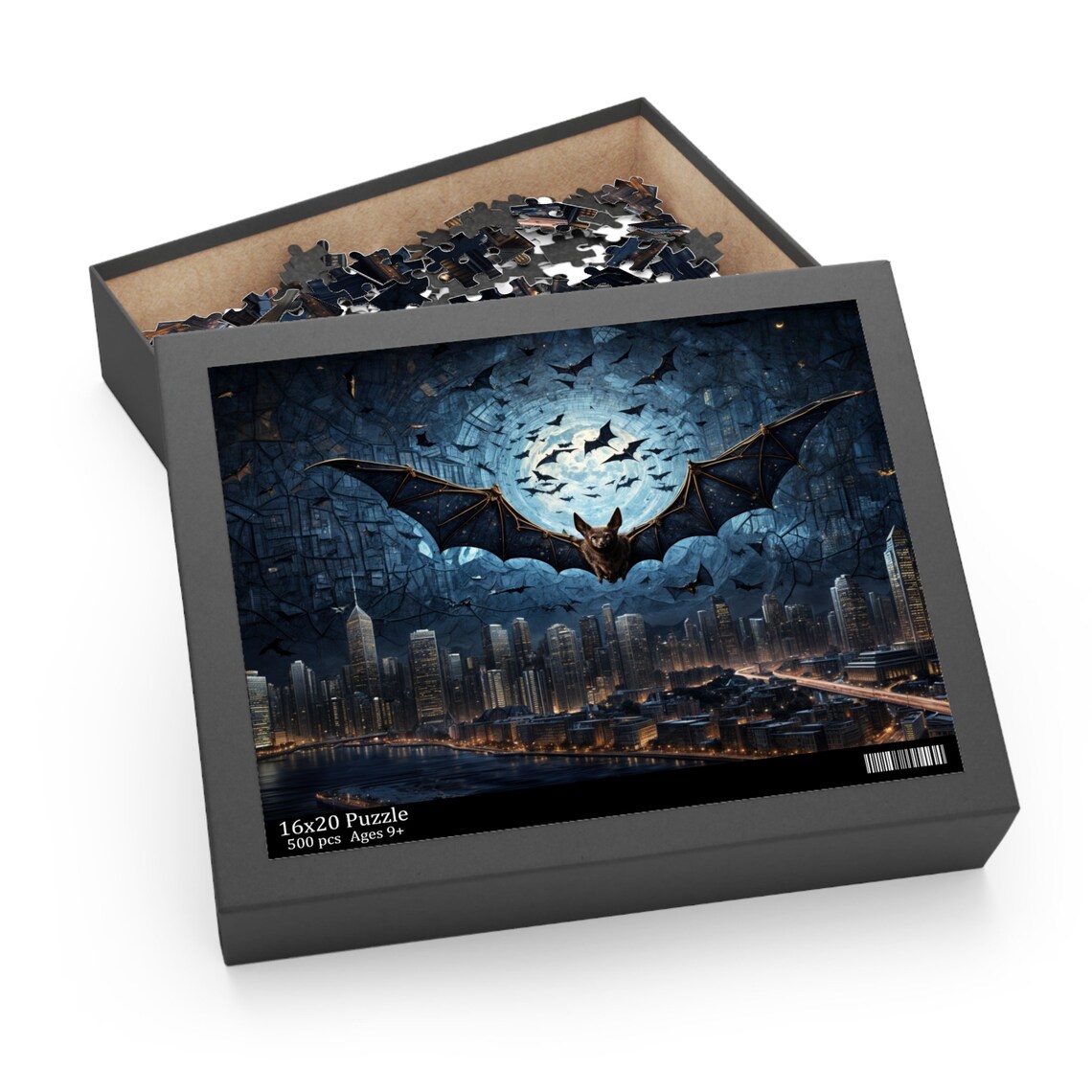 Nocturnal Bat Jigsaw Puzzle | Birthday Gift | 500 Piece Puzzle | Unique ...