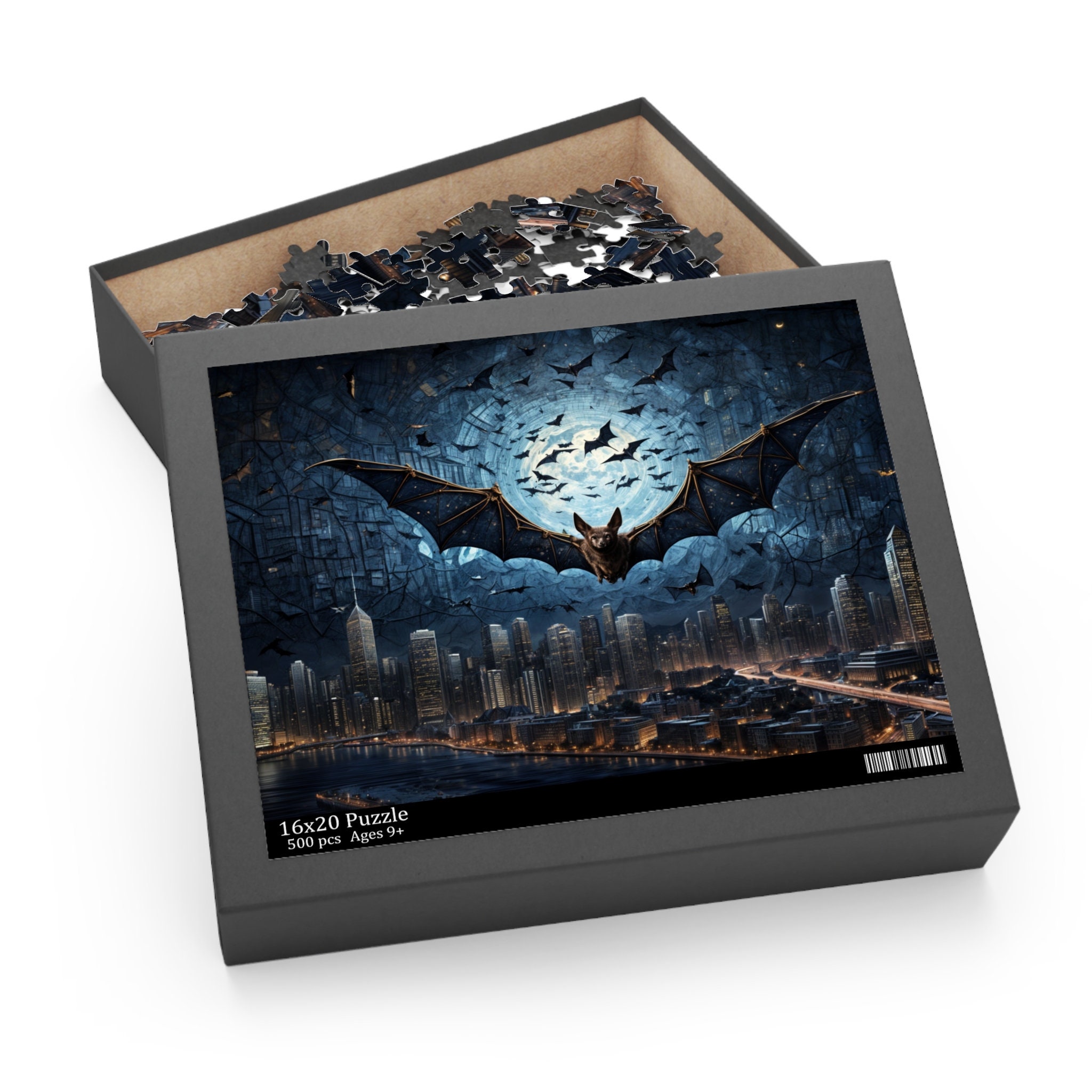 Nocturnal Bat Jigsaw Puzzle | Birthday Gift | 500 Piece Puzzle | Unique ...
