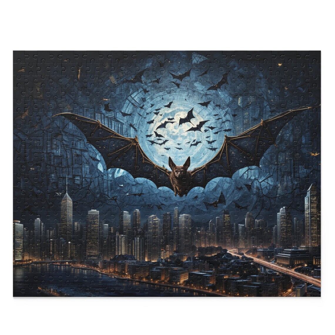Nocturnal Bat Jigsaw Puzzle | Birthday Gift | 500 Piece Puzzle | Unique ...