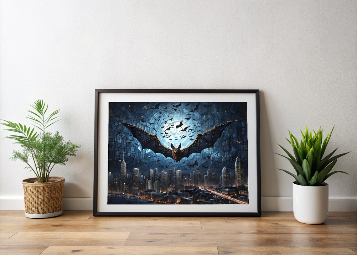 Nocturnal Bat Jigsaw Puzzle | Birthday Gift | 500 Piece Puzzle | Unique ...