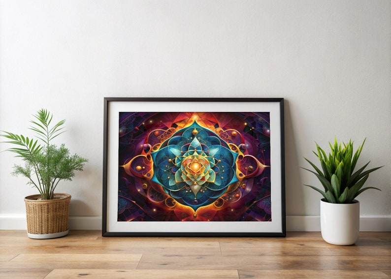 Sacred Geometry Mandala Puzzle | 500 Piece Jigsaw | Spiritual Art ...