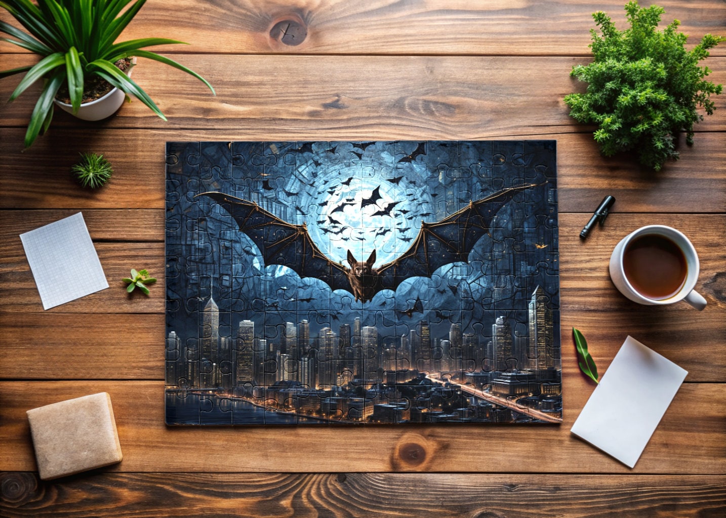 Nocturnal Bat Jigsaw Puzzle | Birthday Gift | 500 Piece Puzzle | Unique ...