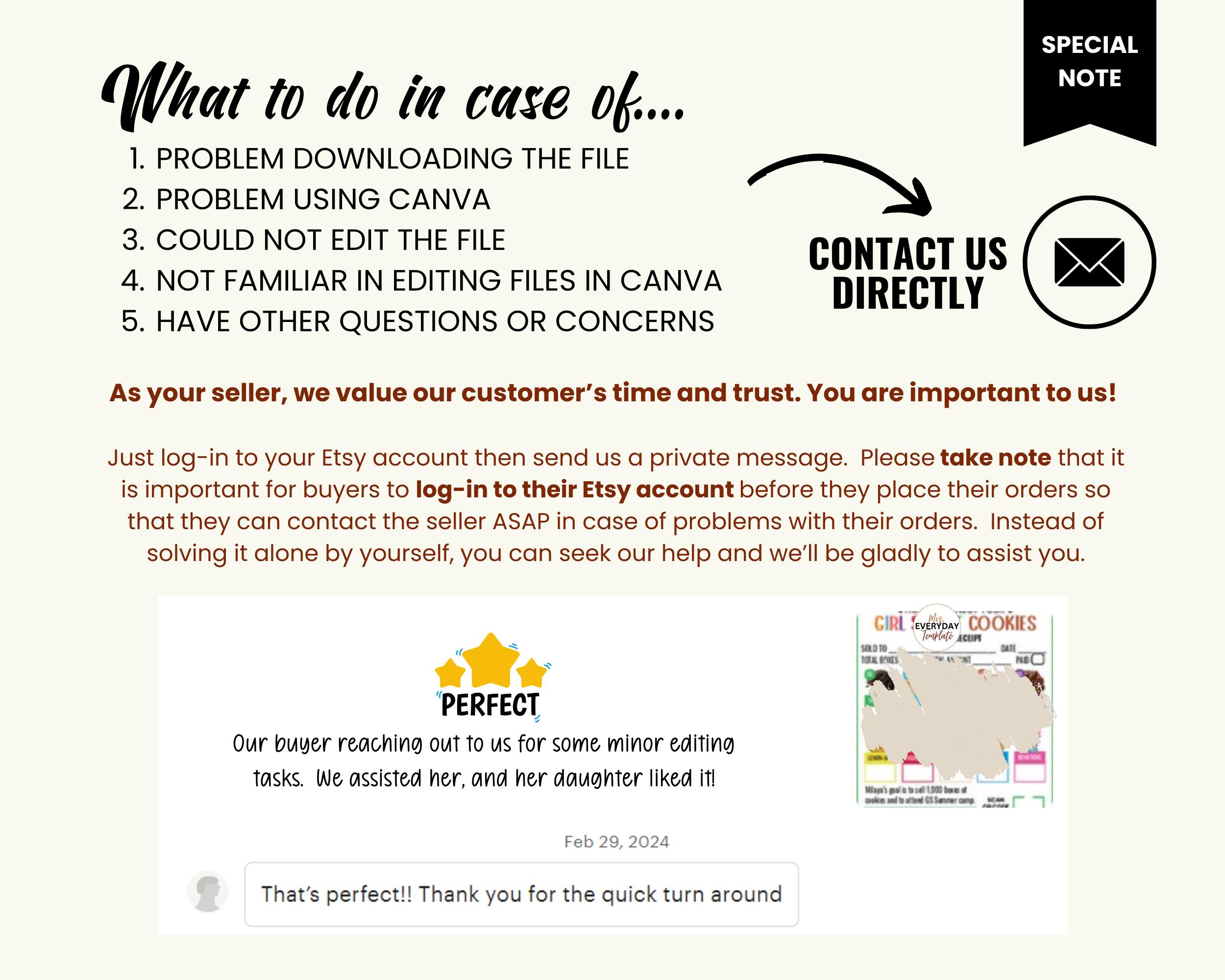 Editable Field Trip Permission Slip & Receipt Form (canva Template) - Etsy