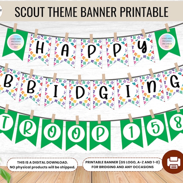Girl Scout Banner - Etsy