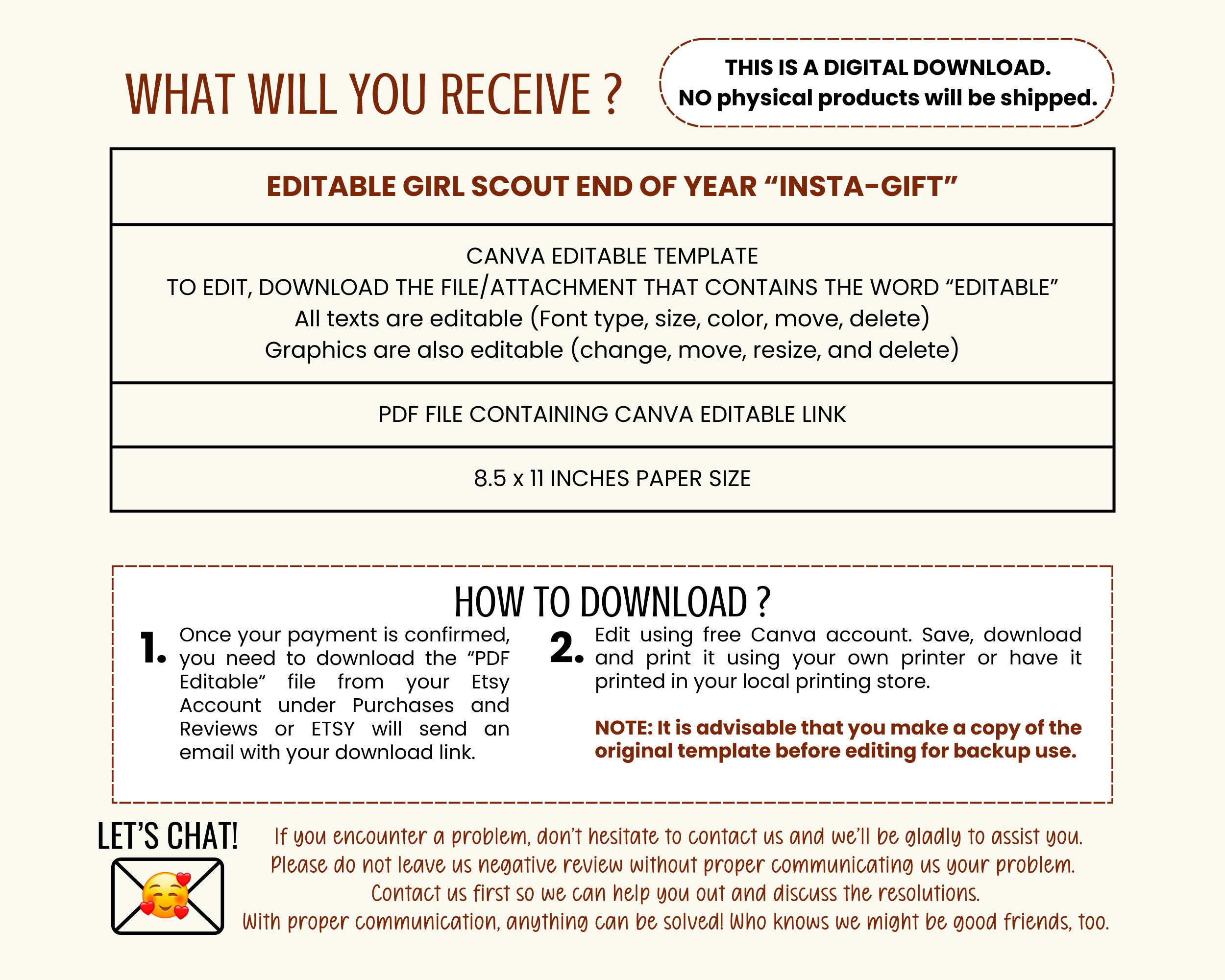 Girl Scout Gifts End of Year Troop Farewell Gift Bridging Ceremony ...