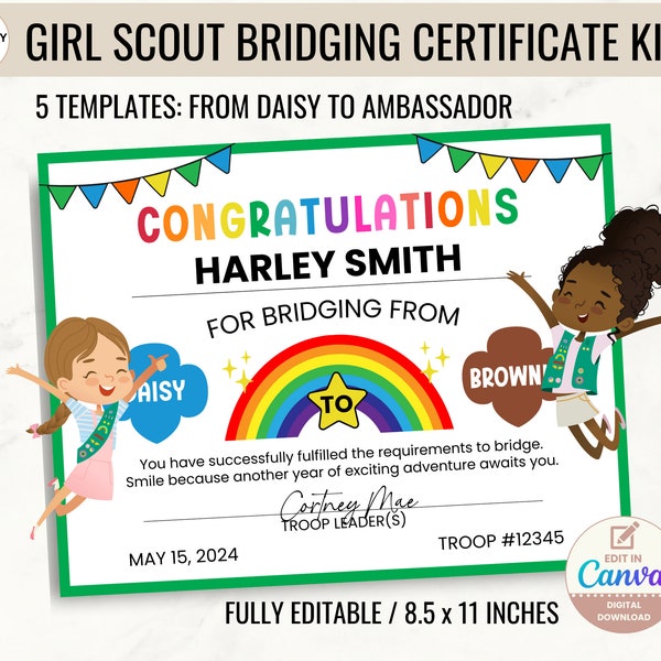 Junior Bridging Certificate - Etsy