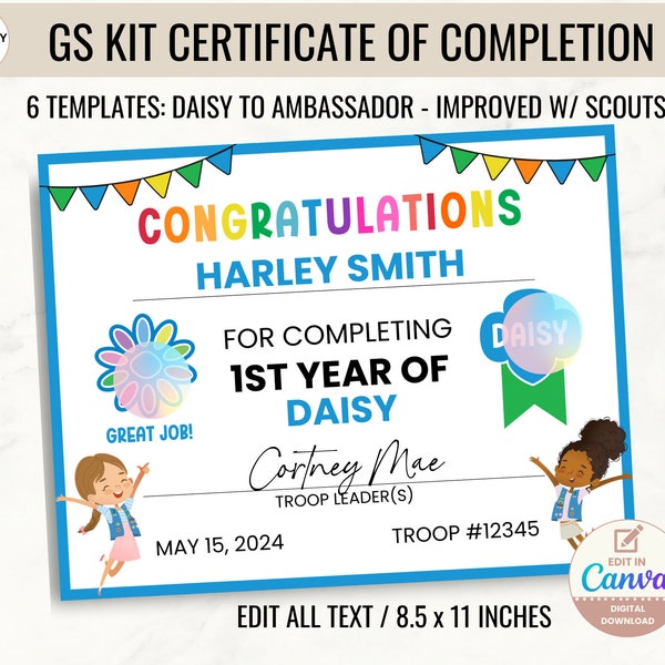 Girl Scout Daisy - Etsy