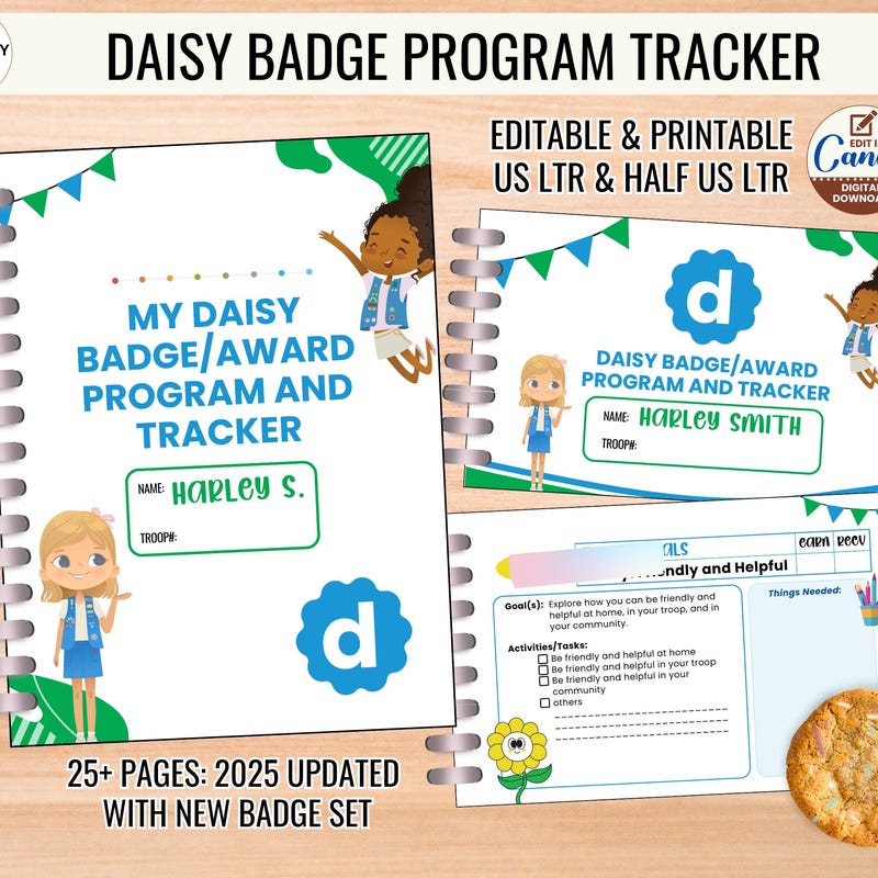 Daisy and the Scouts Pin - Etsy