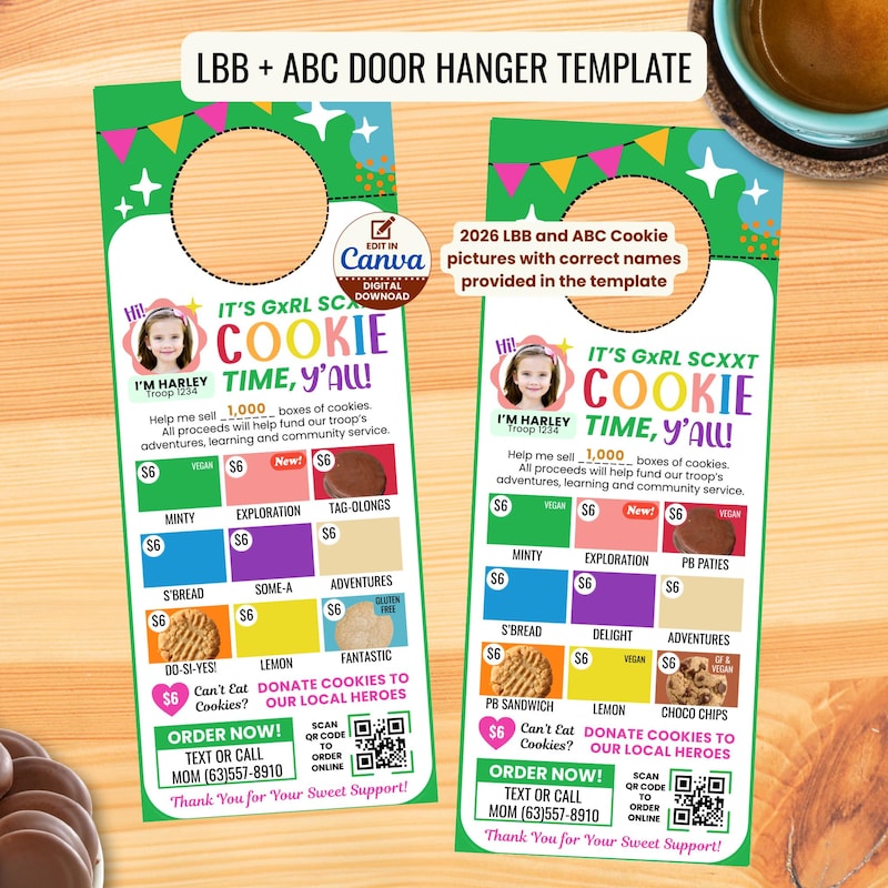 Abc Cookie Door Hanger 2026 - Etsy