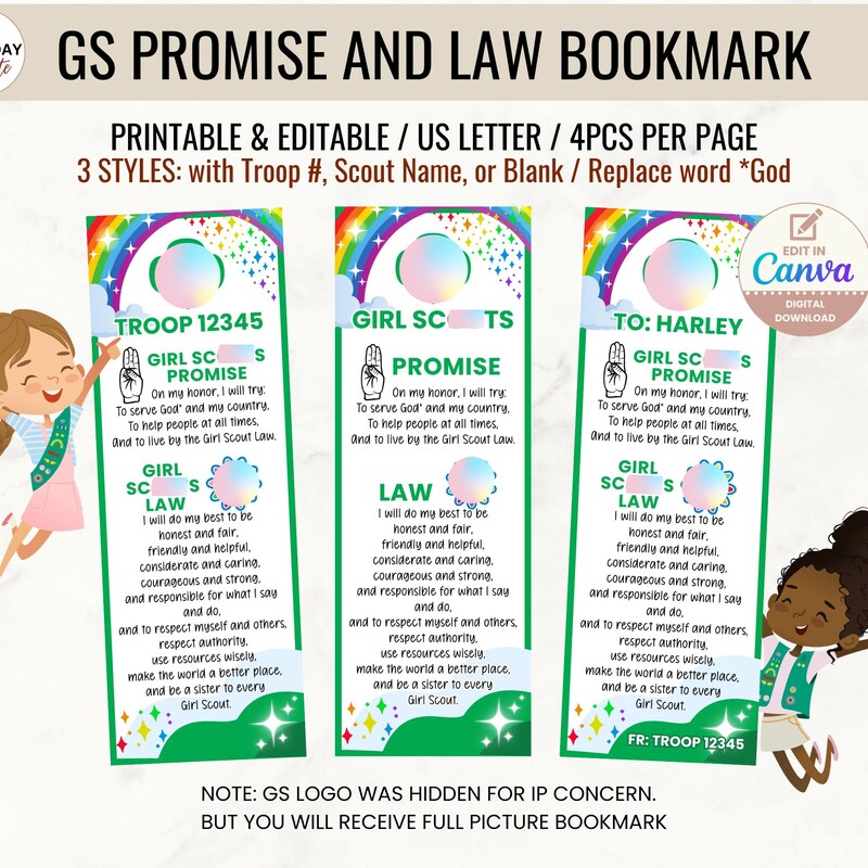 Girl Scout Law - Etsy