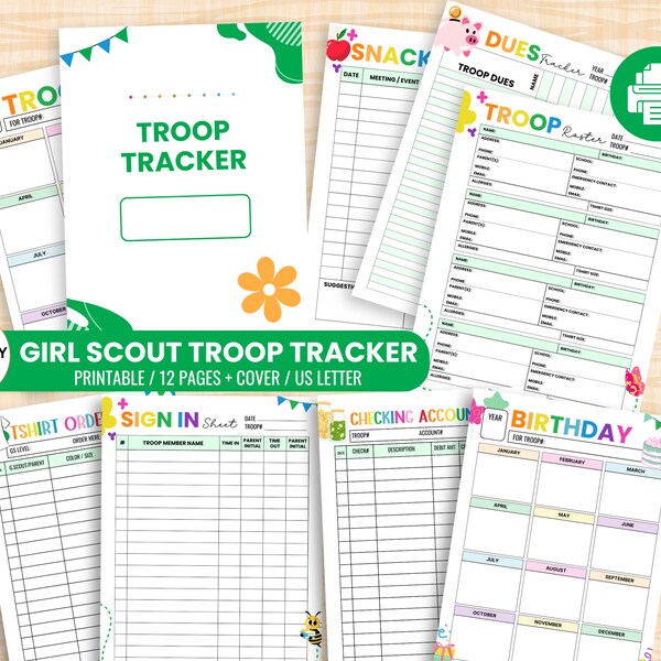 Girl Scout Troop Svg - Etsy