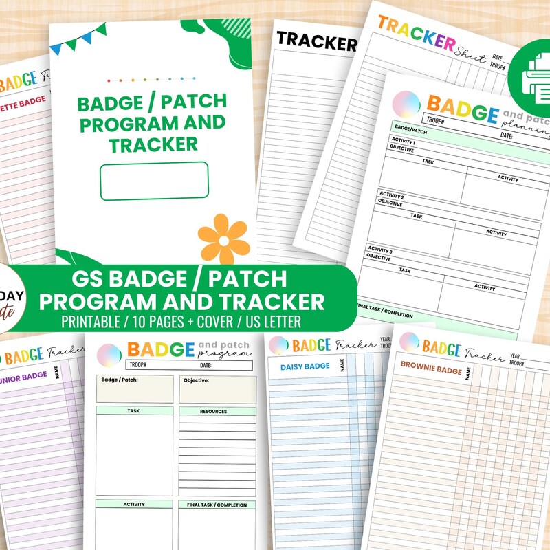 Girl Scout Planner - Etsy