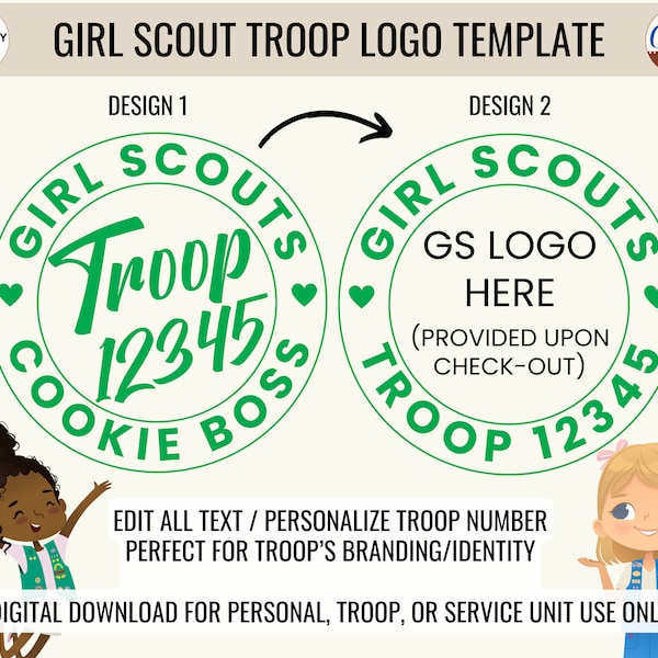 Girl Scout Junior Logo Svg - Etsy