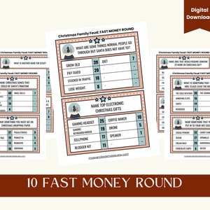 Christmas Family Feud Game Printable, Holiday Family Feud, Family ...