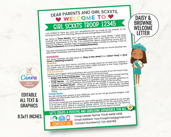 Plantilla De Certificado De Girl Scouts Para Imprimir