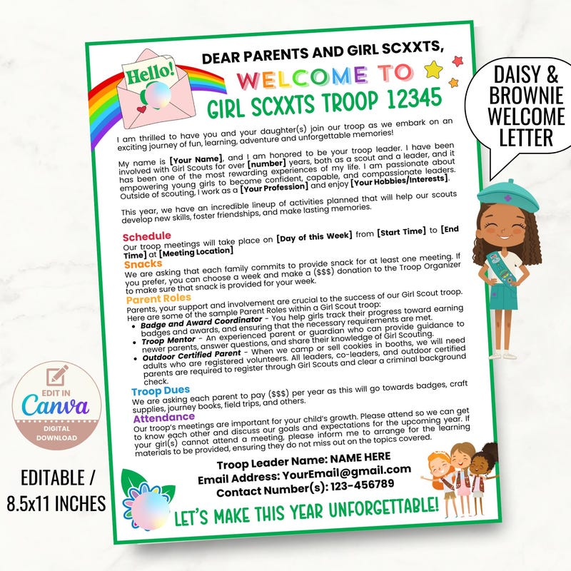 Girl Scout - Etsy