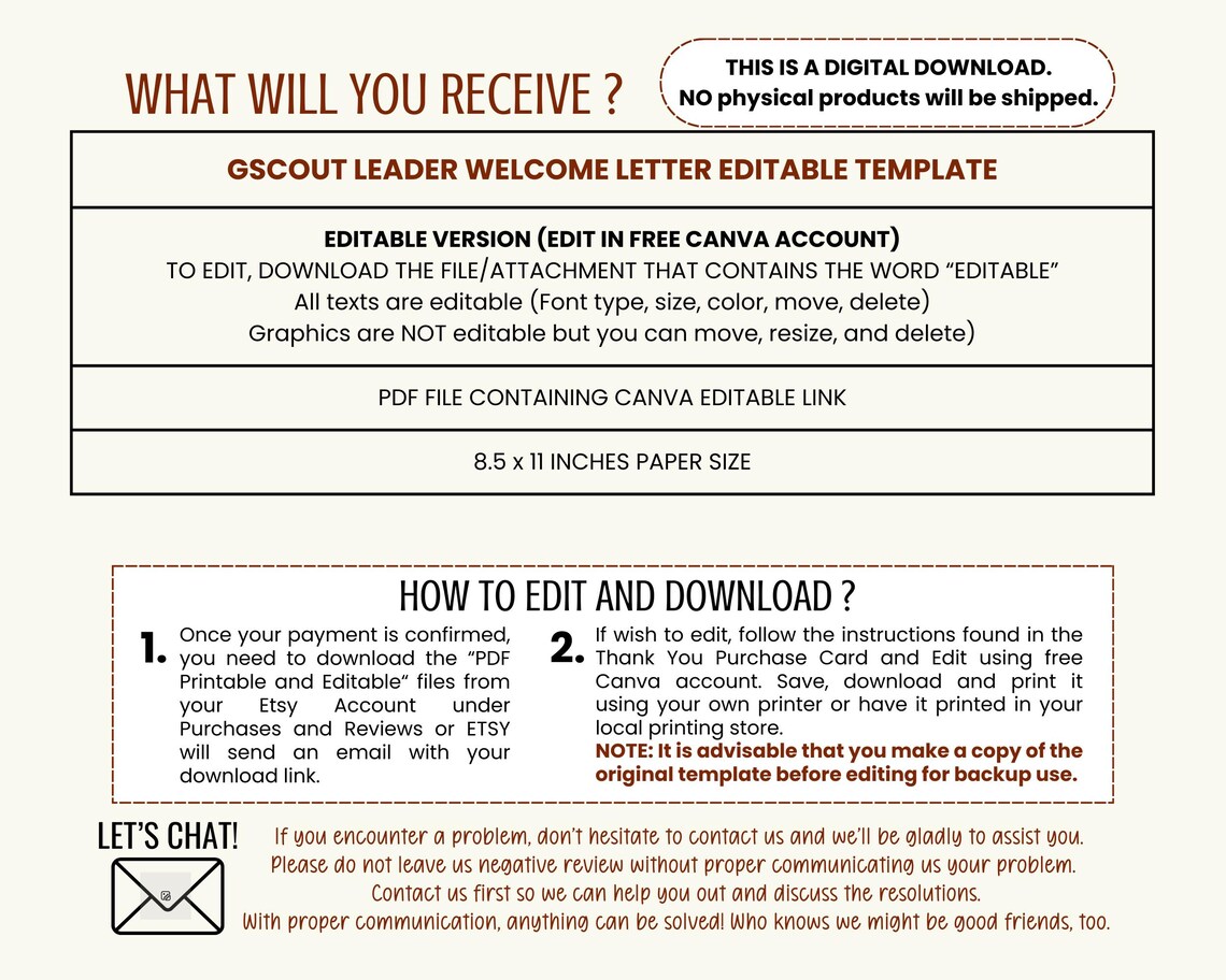 Editable Sc0ut Welcome Letter to Parents and Sc0uts, Troop Leader ...