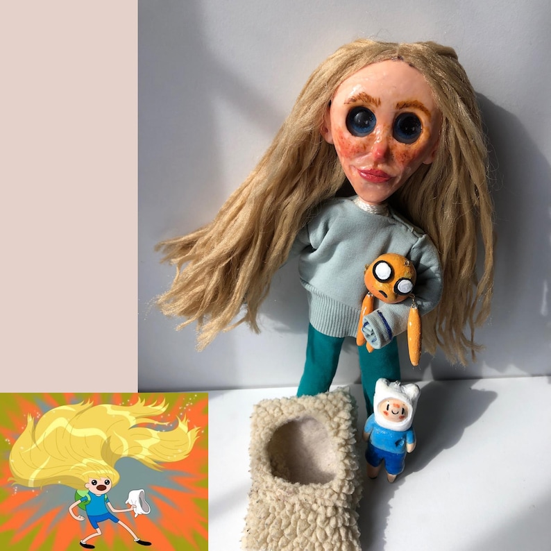 Realistic Adventure Time Dolls, Finn, Jake, Marceline, Princess ...