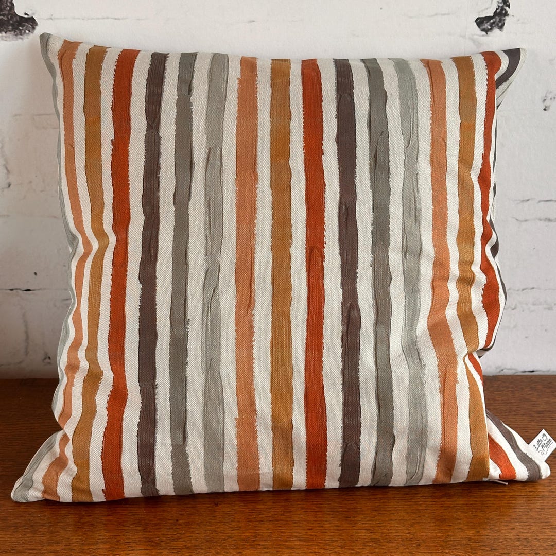 Kussen Verf Streep - Etsy Nederland