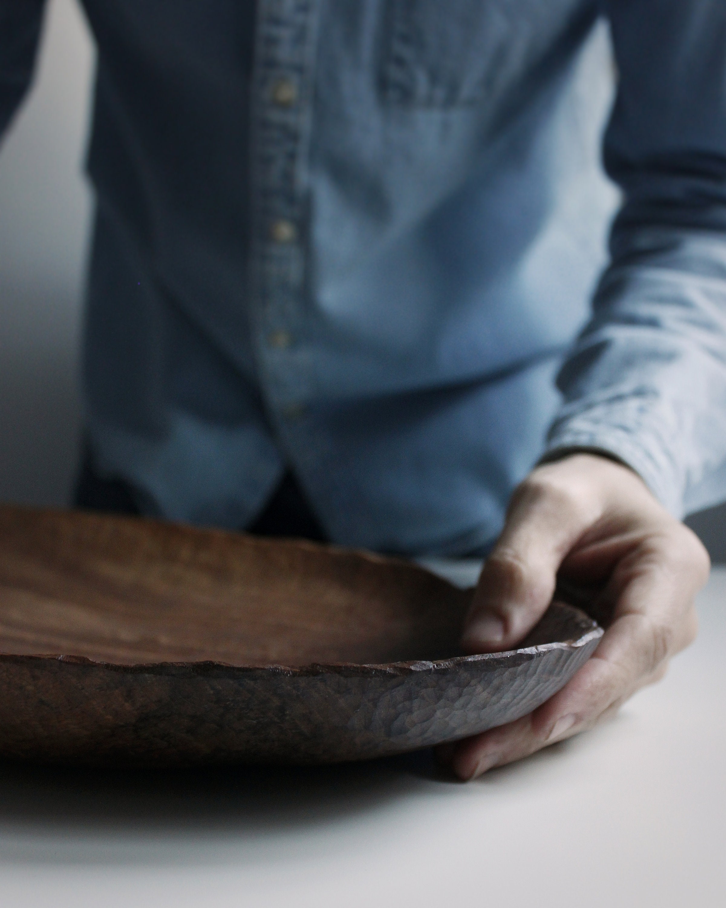 Hand Carved Walnut Centerpiece, Fruit Bowl, Decoration Bowl, Unique ...