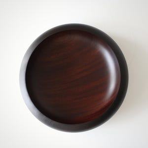 Sapele Salad Wood Bowl, Fruit Bowl, Decoration Bowl, Unique Handmade ...