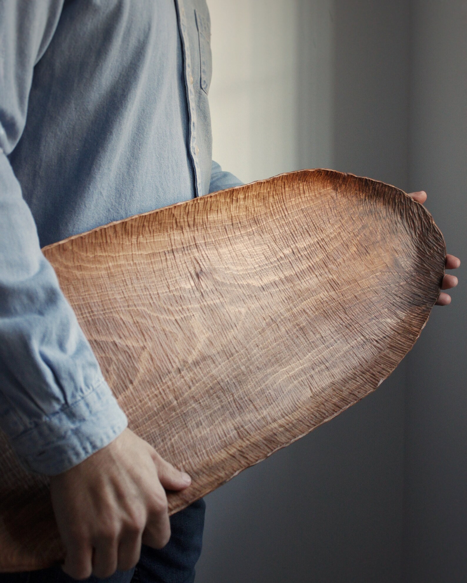 Hand Carved Walnut Centerpiece, Fruit Bowl, Decoration Bowl, Unique ...