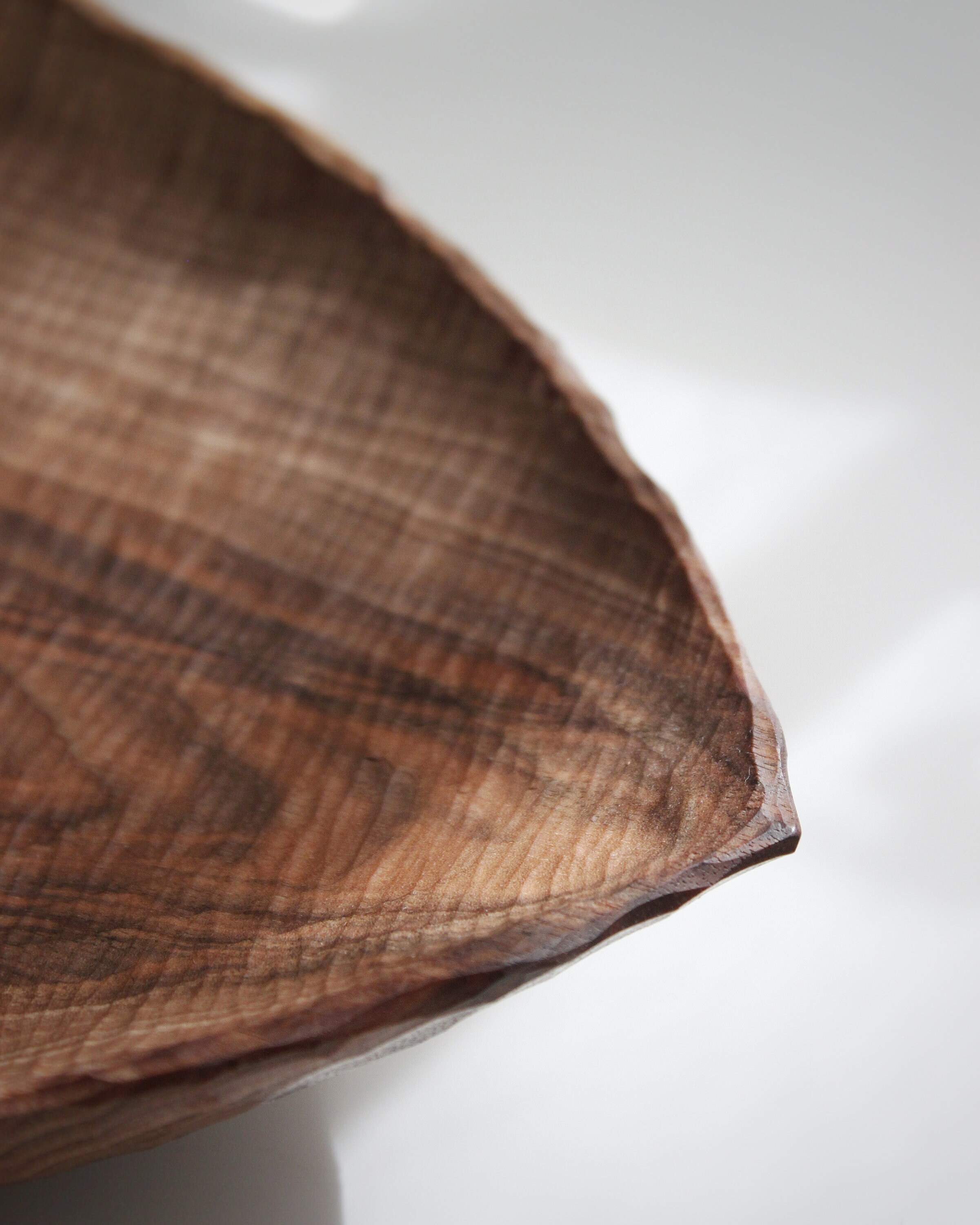 Hand Carved Walnut Centerpiece, Fruit Bowl, Decoration Bowl, Unique ...