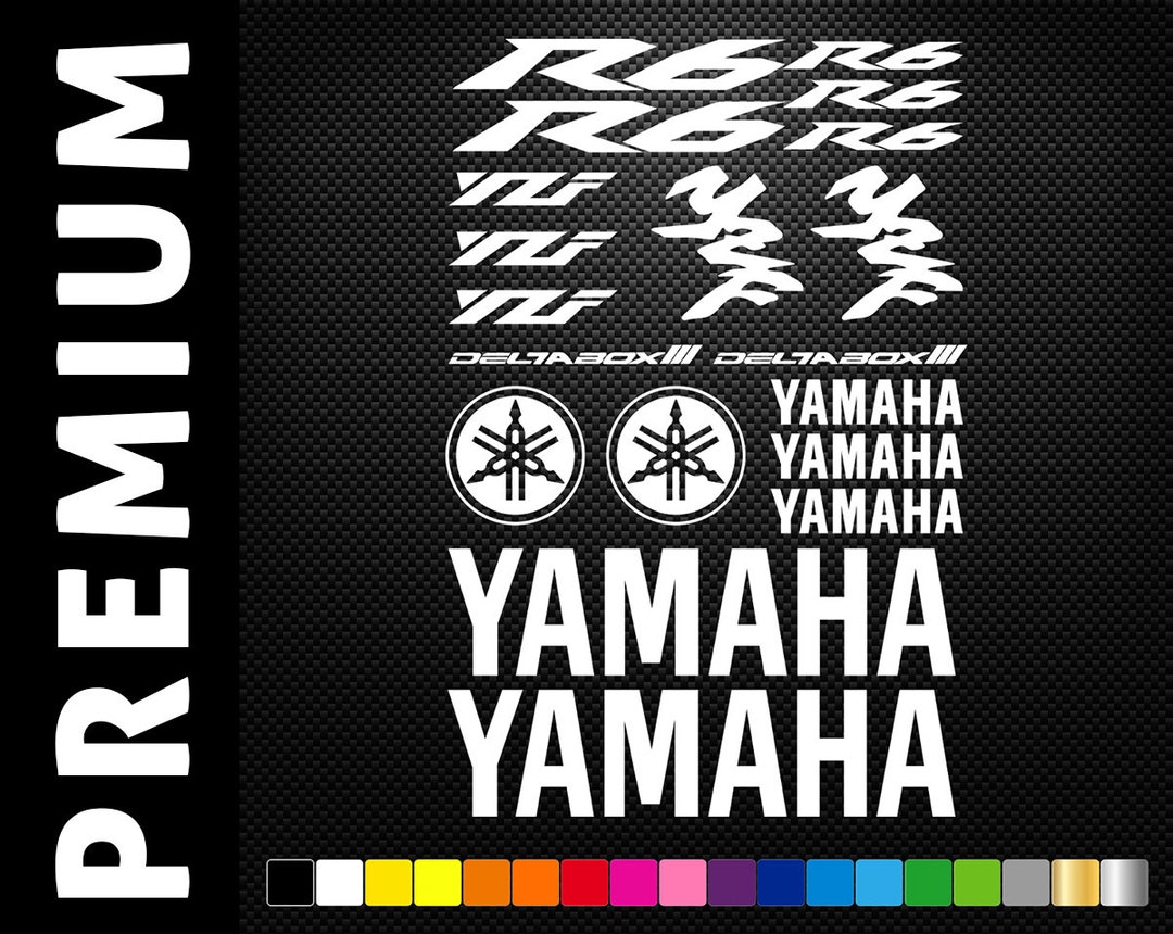 YAMAHA YZF R6 19 Stickers Adhesive Stickers Decal Vinilos - Etsy
