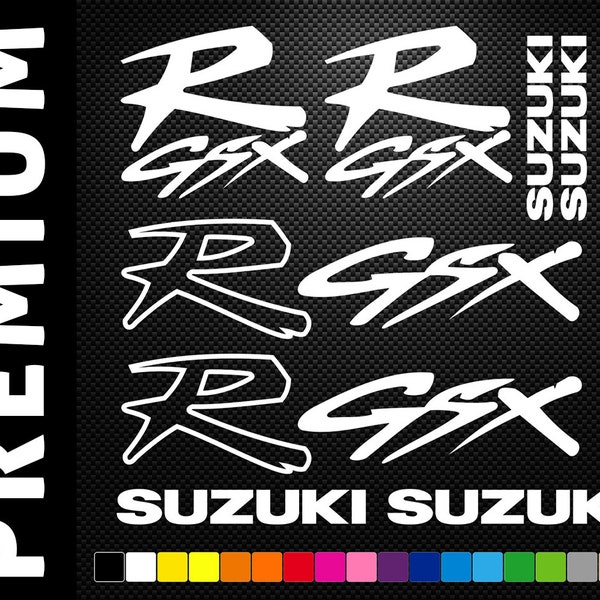 Gsx R 750 Stickers - Etsy