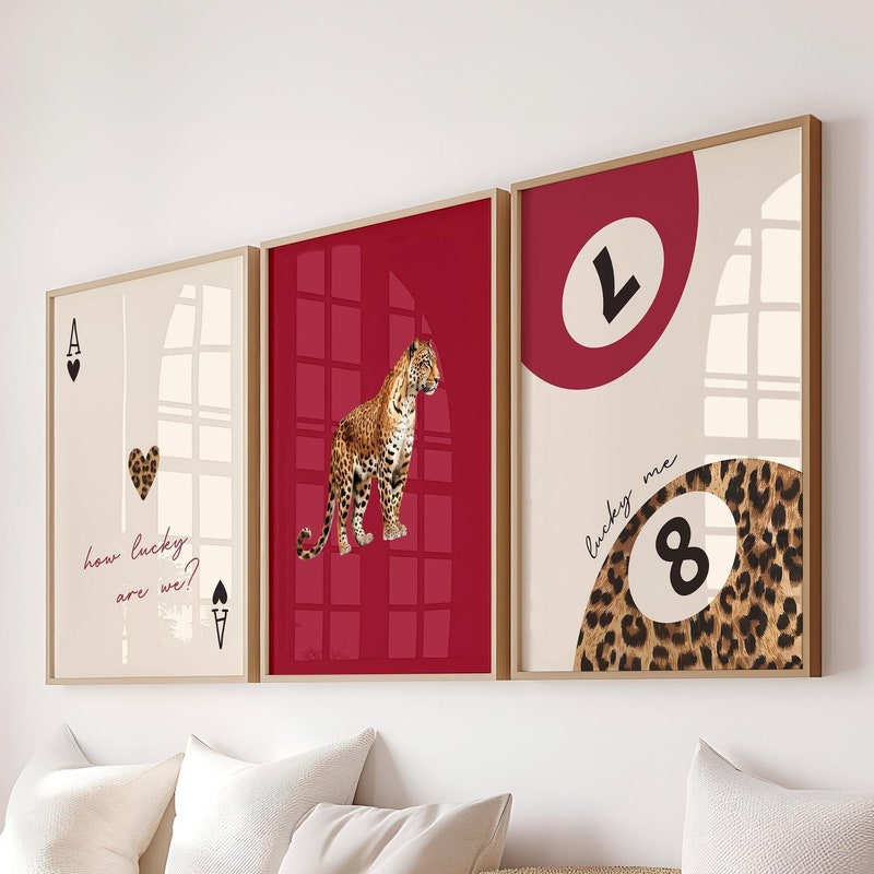 Cheetah Poster for Room - Etsy