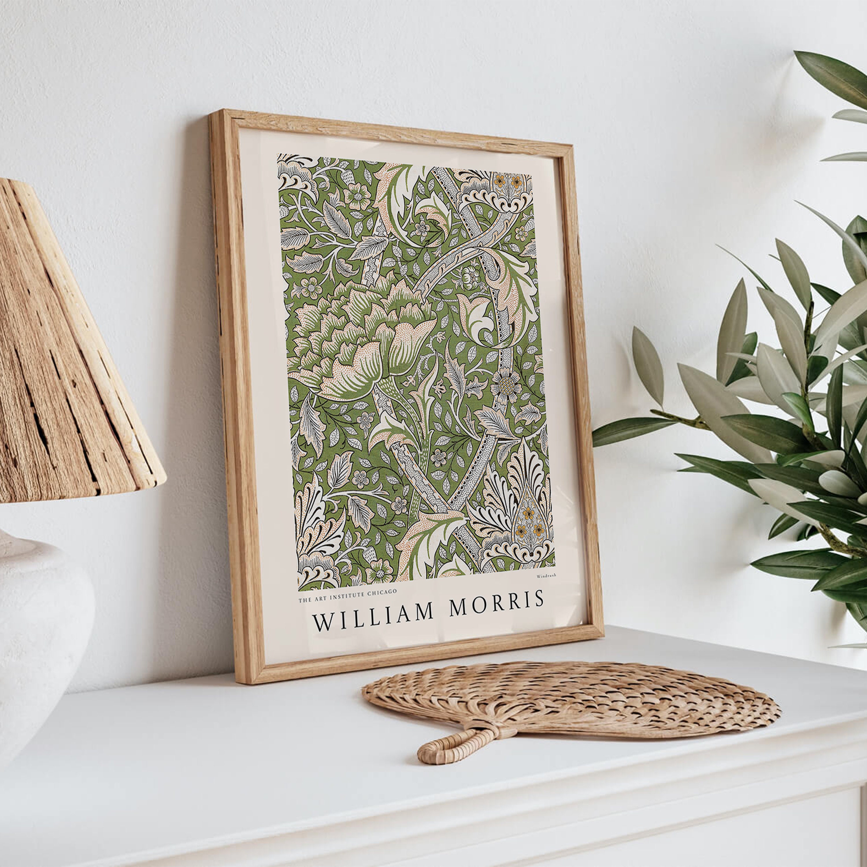 William Morris Wall Art Print, Windrush Exhibition Poster, Morris ...