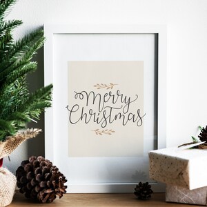 Christmas Printable Gallery Set of 3, Posters for Holiday Decor, Set of ...
