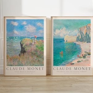 Monet Set of 12 Prints, Printable Wall Art, Vintage Painting Gallery ...