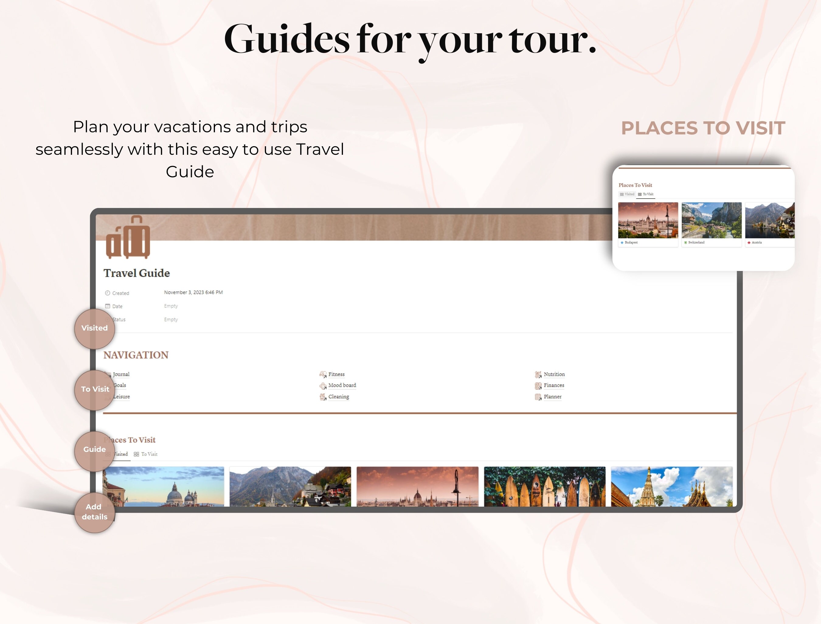 Notion Template Second Brain Notion Dashboard ADHD All in One Notion ...