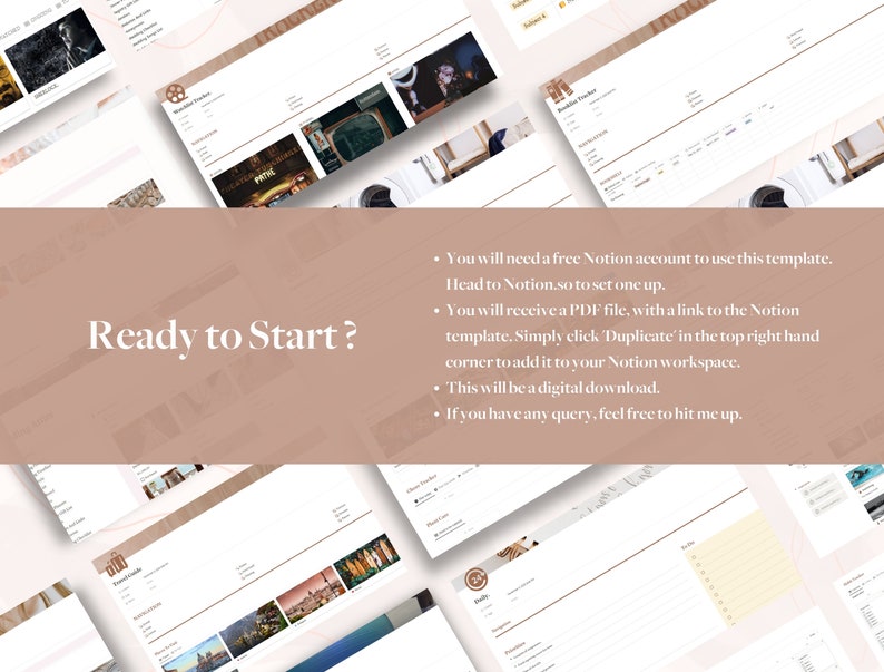 Notion Template Second Brain Notion Dashboard Adhd All In One Notion Planner Productivity Notion