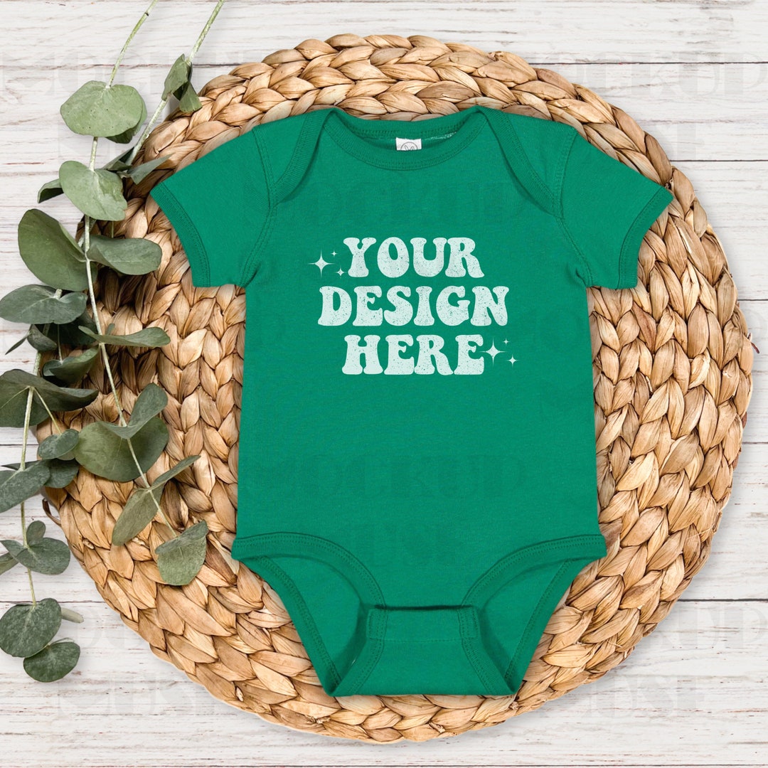 Rabbit Skins 4400 Kelly Green Mockup, 4400 Kelly Mock Up, Rabbit Skins ...