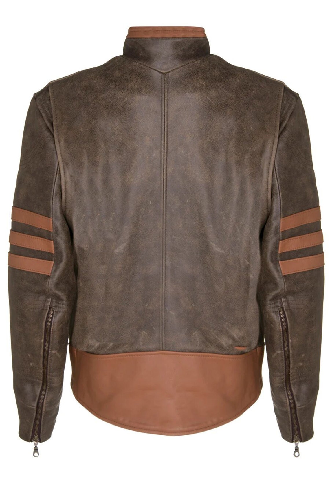 Men's Real Wolverine Leather Jacket Lambskin Slim Fit - Etsy